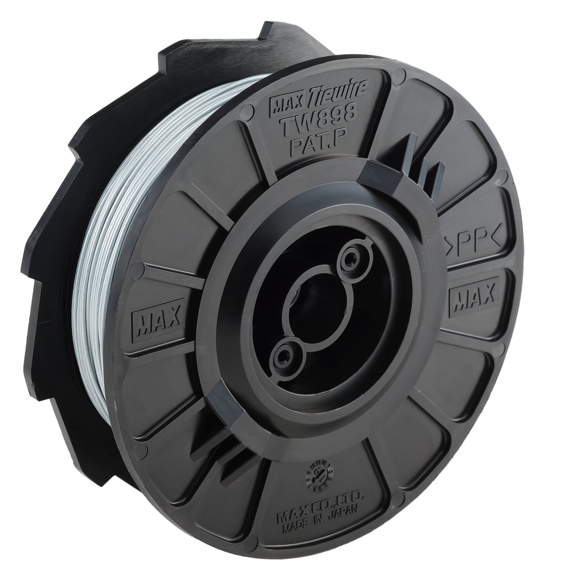 [50 Rolls] MAX TW898-EG Electro Galvanized 21 Gauge Rebar Tie Wire