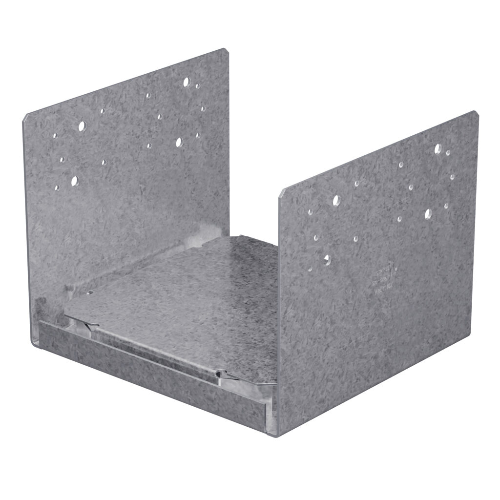 ABU66Z ABU ZMAX Galvanized Adjustable Standoff Post Base For 6x6 ...