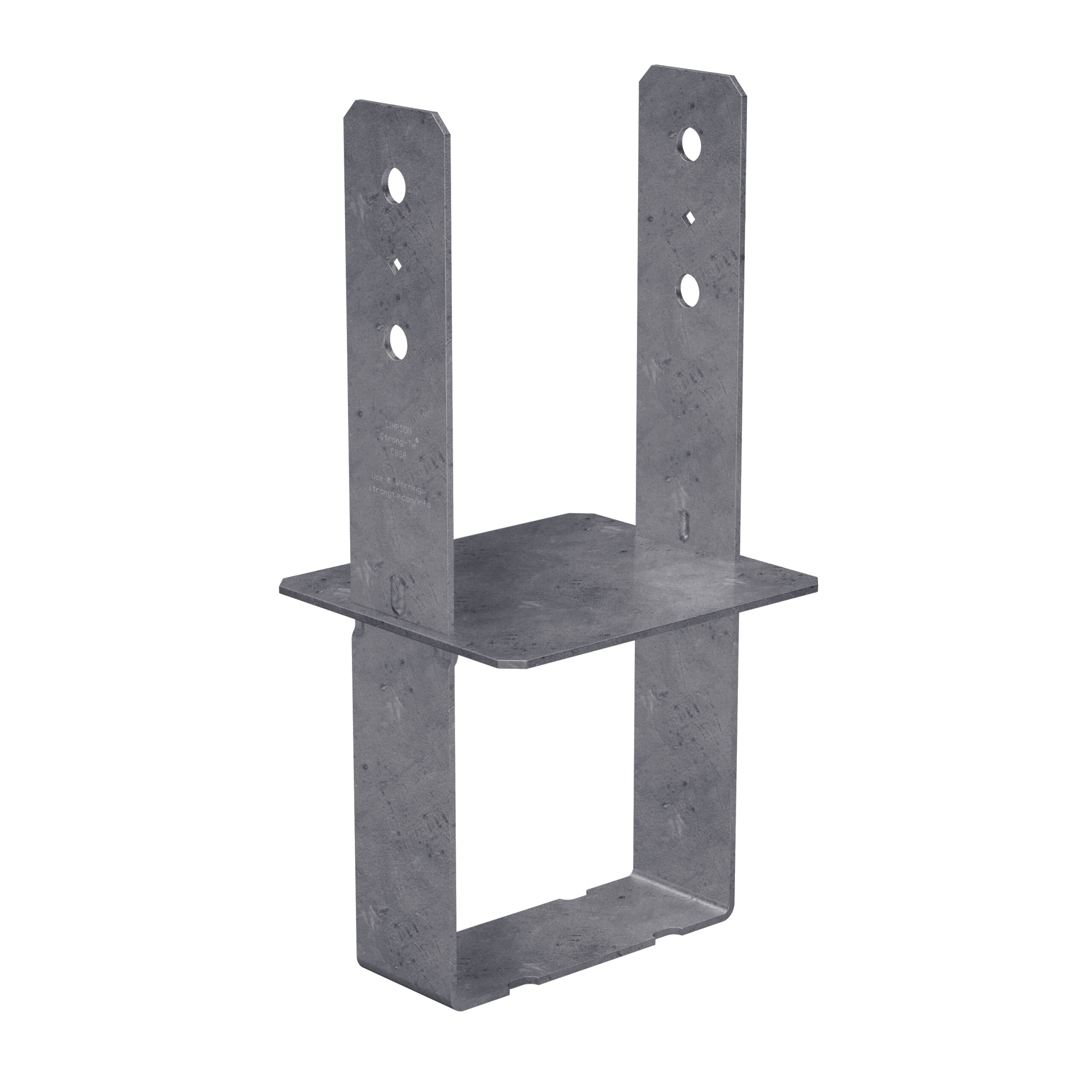 Simpson Strong-Tie CB66 CB Galvanized Column Base For 6x6 - Heyden Supply