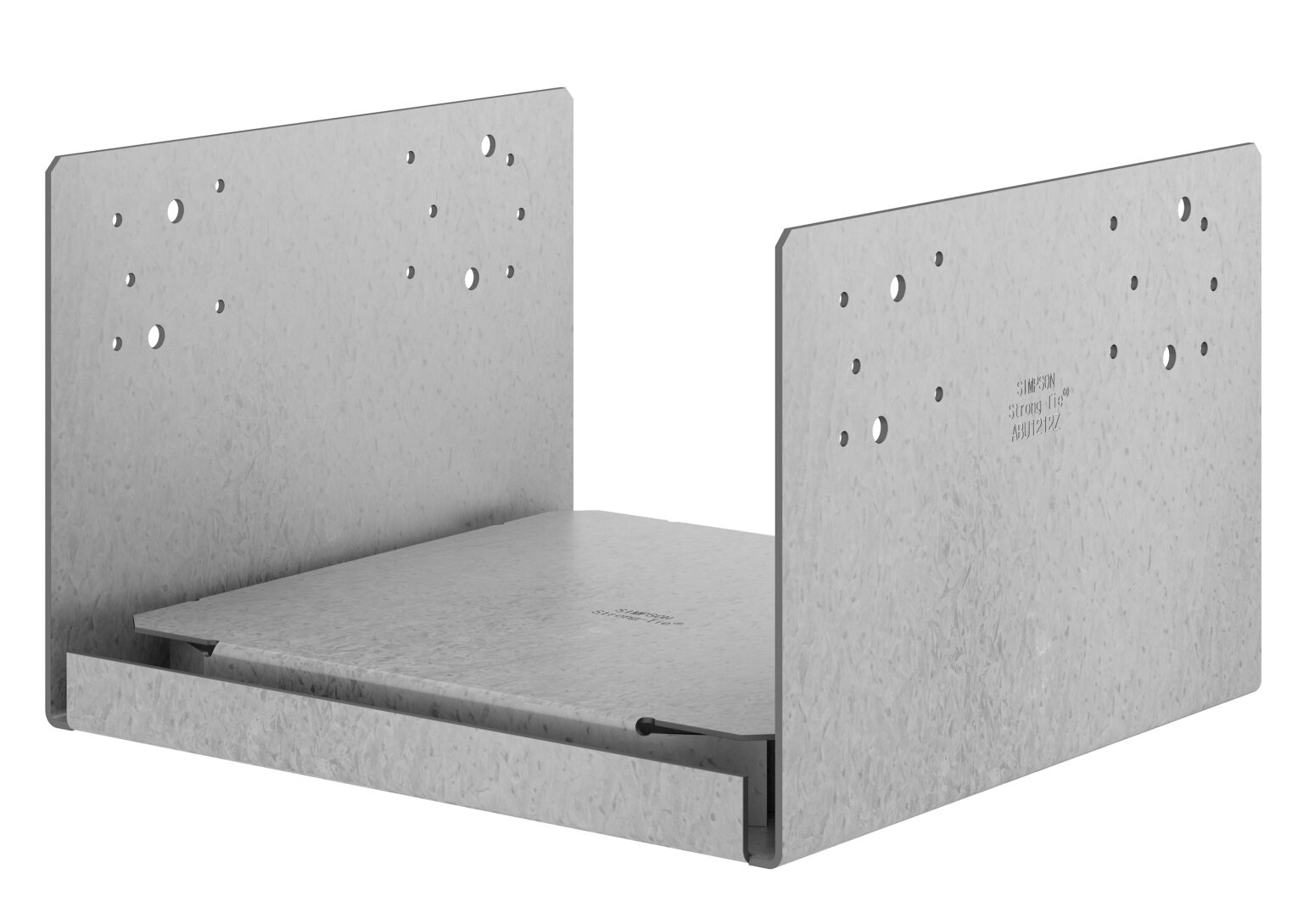 Simpson Strong-Tie ABU66Z ABU ZMAX Galvanized Adjustable Standoff Post ...