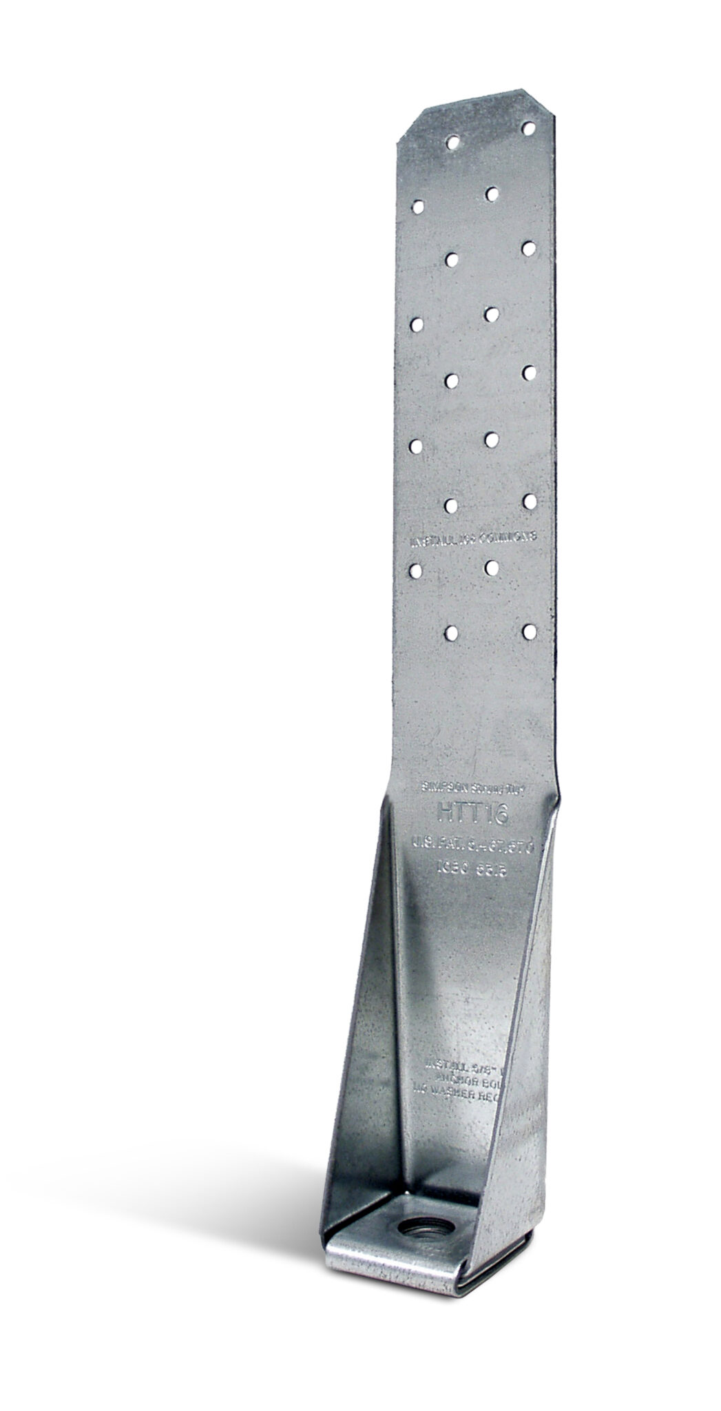 Simpson Strong-Tie HTT5 HTT 16 In. 11-Gauge Galvanized Heavy Tension ...