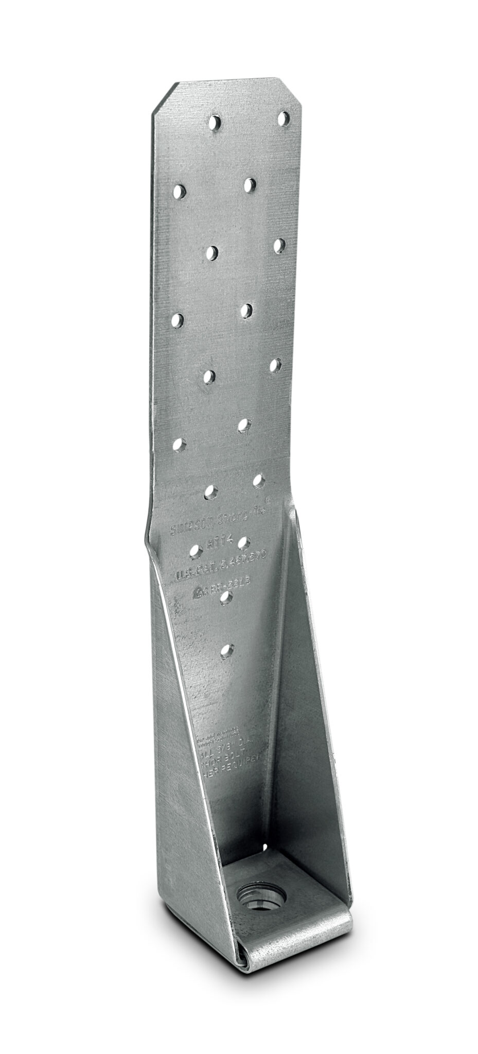 Simpson Strong-Tie HTT5 HTT 16 In. 11-Gauge Galvanized Heavy Tension ...