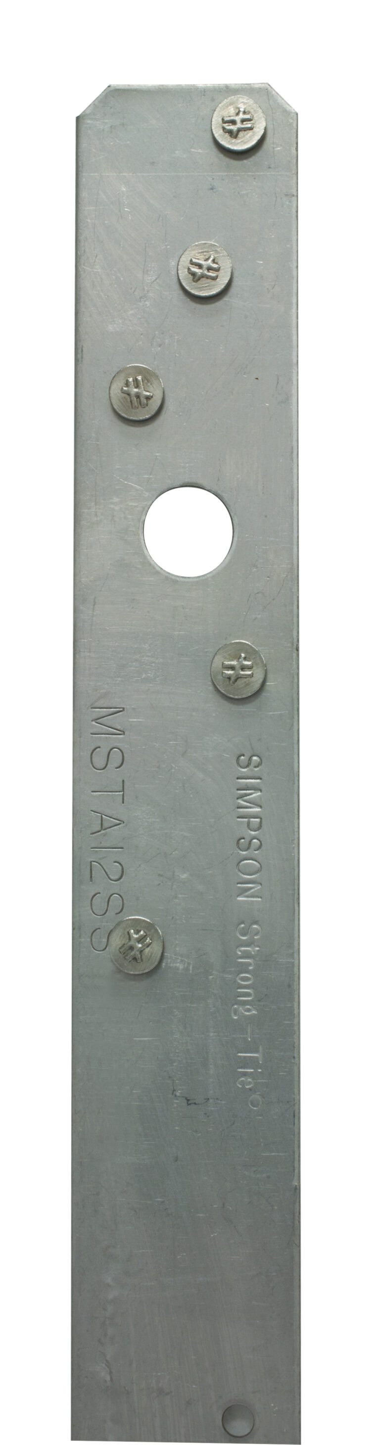 Simpson Strong-Tie MSTA24 MSTA 24-in. 18-Gauge Galvanized Medium Strap ...