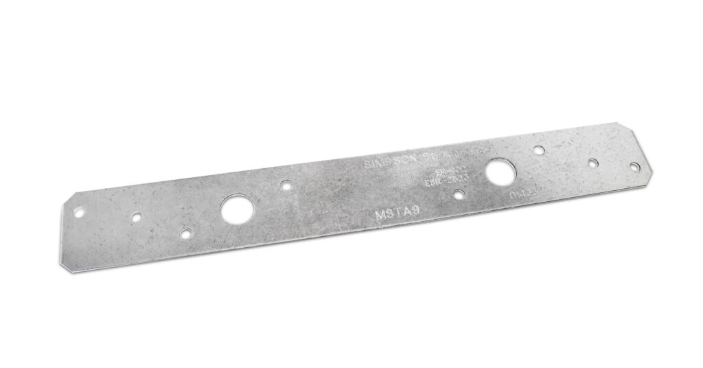 Simpson Strong-Tie MSTA24 MSTA 24-in. 18-Gauge Galvanized Medium Strap ...