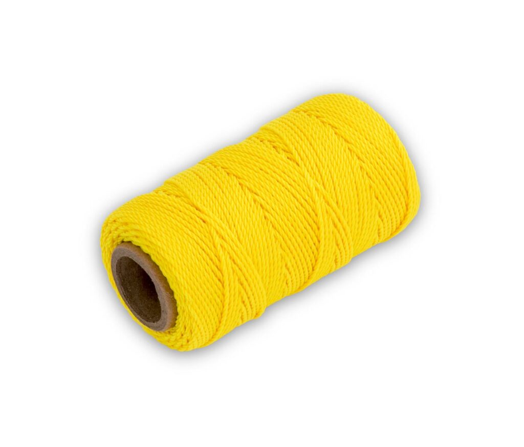 Buy 621 Marshalltown Twisted Nylon Masons Line 285ft Yellow Size 18 6in ...