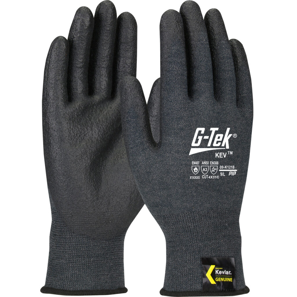 Buy G-Tek 09-K1218 Seamless Knit Kevlar Blended Glove With NeoFoam Coated Palm & Fingers ...